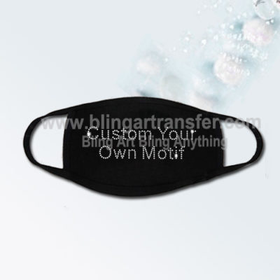 Cloth Face Covering with Custom Design